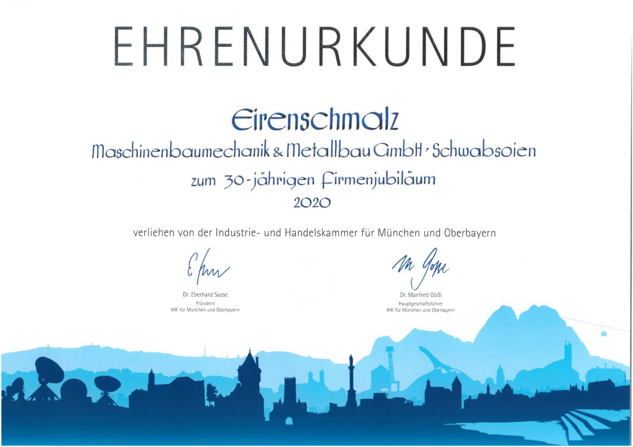 News und Presse - Eirenschmalz